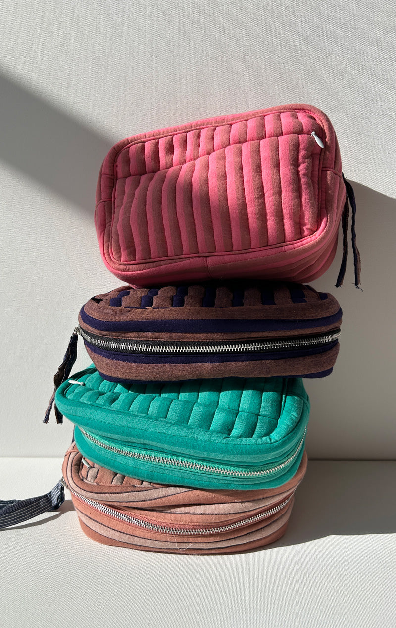 Two Pouf Clutch-No waste chic