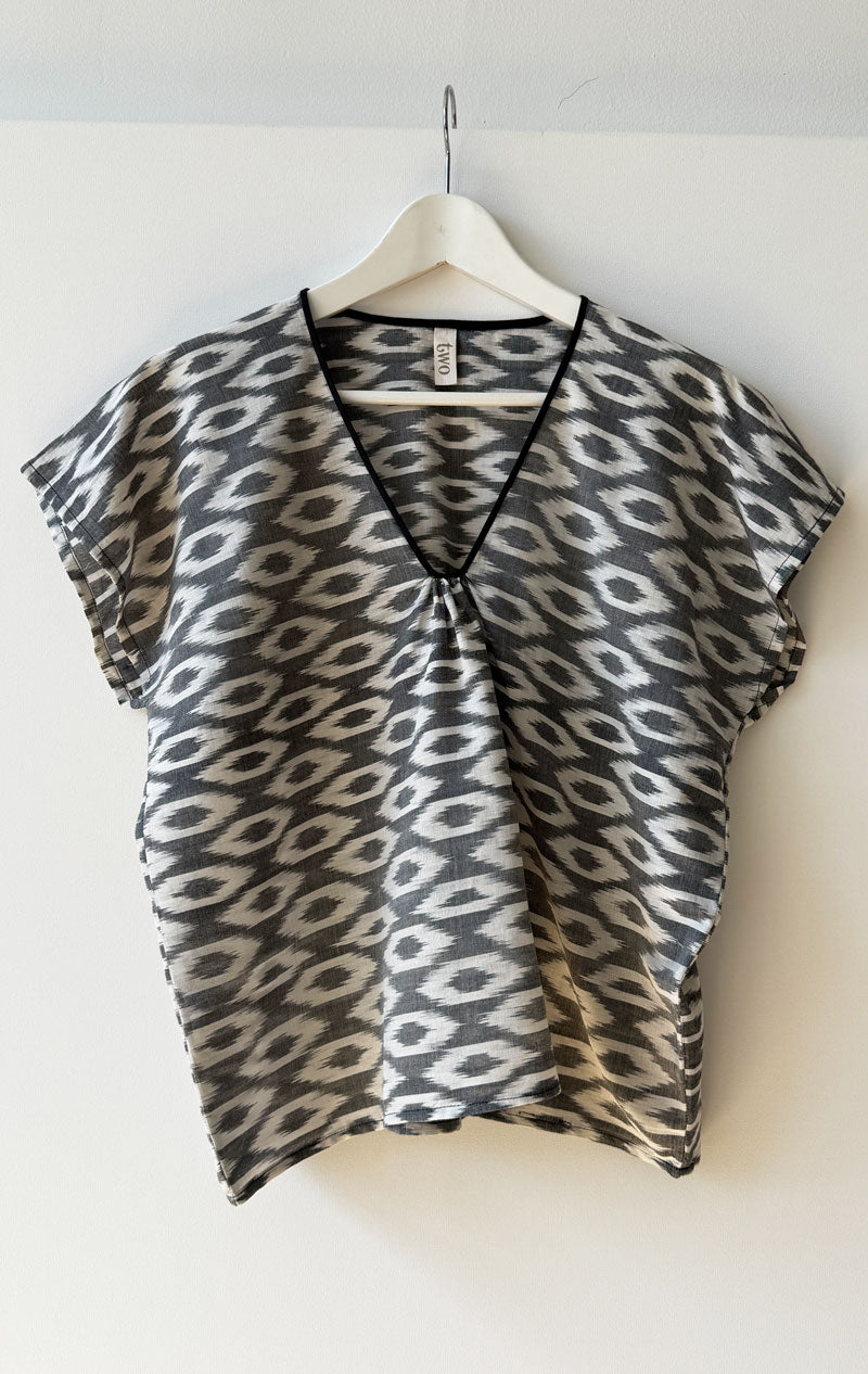 Hand made Ikat tops – Two